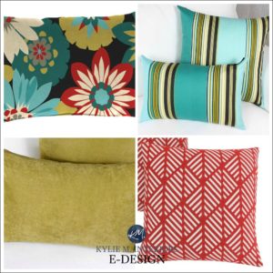 How to Mix Fabric Patterns & Colours in 4 Easy Steps - Kylie M Interiors