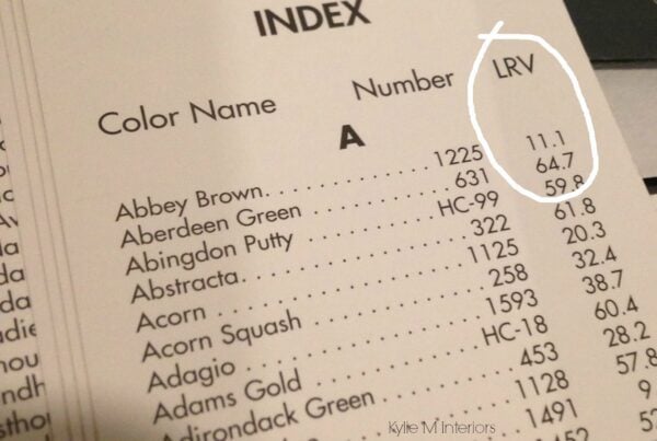 The Best Paint NUMBERS for Your Home: 62-74 (LRV)