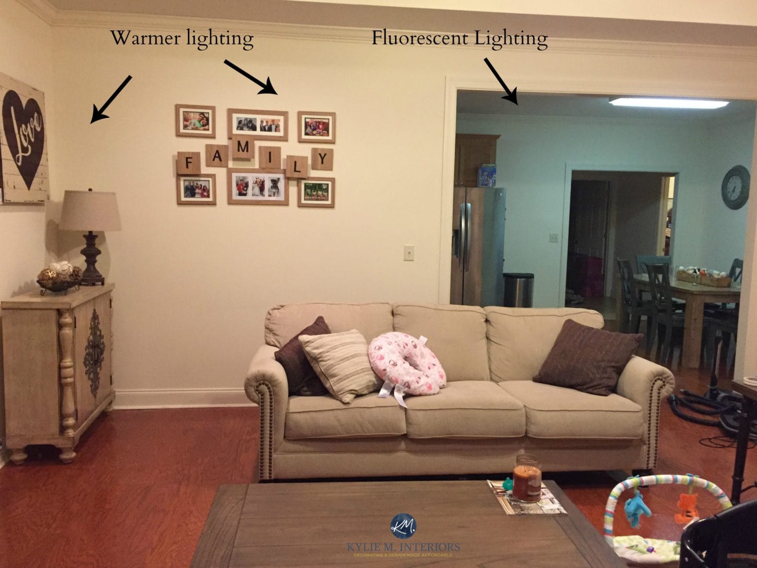 How Fluorescent Lights (Tubes) Affect Paint Colour