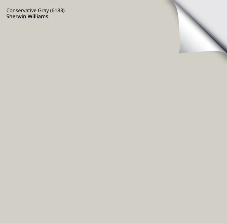 Sherwin Williams Conservative Gray 6183: Paint Color Review