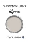 Sherwin Williams Alpaca SW 7022: Paint Color Review