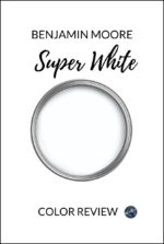 Benjamin Moore Super White OC-152 / PM-1: Paint Color Review