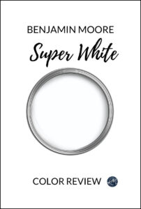 Benjamin Moore Super White OC-152 / PM-1: Paint Color Review
