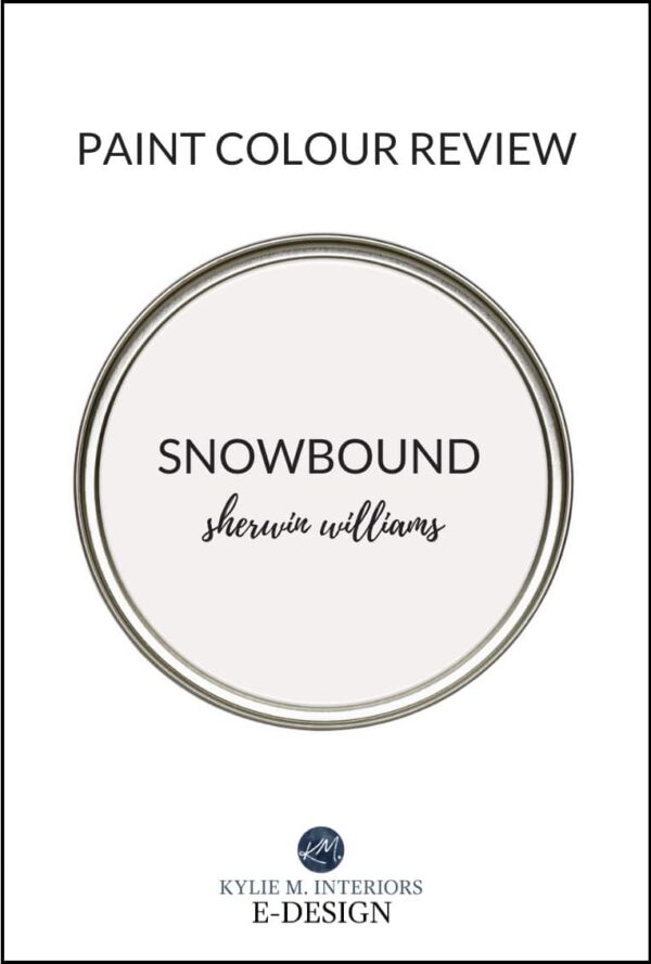 Sherwin Williams Snowbound SW 7004: Paint Color Review - Kylie M Interiors