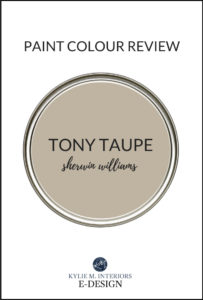 Sherwin Williams Tony Taupe SW 7038: Paint Color Review - Kylie M Interiors