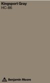 BENJAMIN MOORE KINGSPORT GRAY HC-86: Paint Color Review