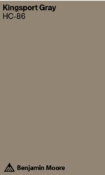 BENJAMIN MOORE KINGSPORT GRAY HC-86: Paint Color Review