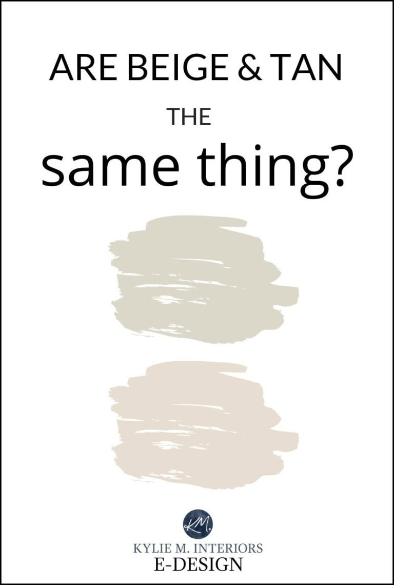 Are Beige & Tan The SAME THING?