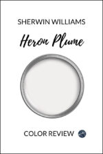 Sherwin Williams Heron Plume SW 6070: Paint Color Review