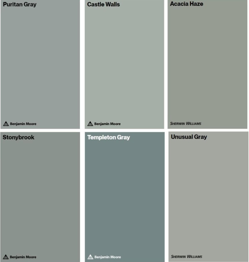 SHERWIN WILLIAMS ACACIA HAZE SW 9132: Paint Color Review - Kylie M ...