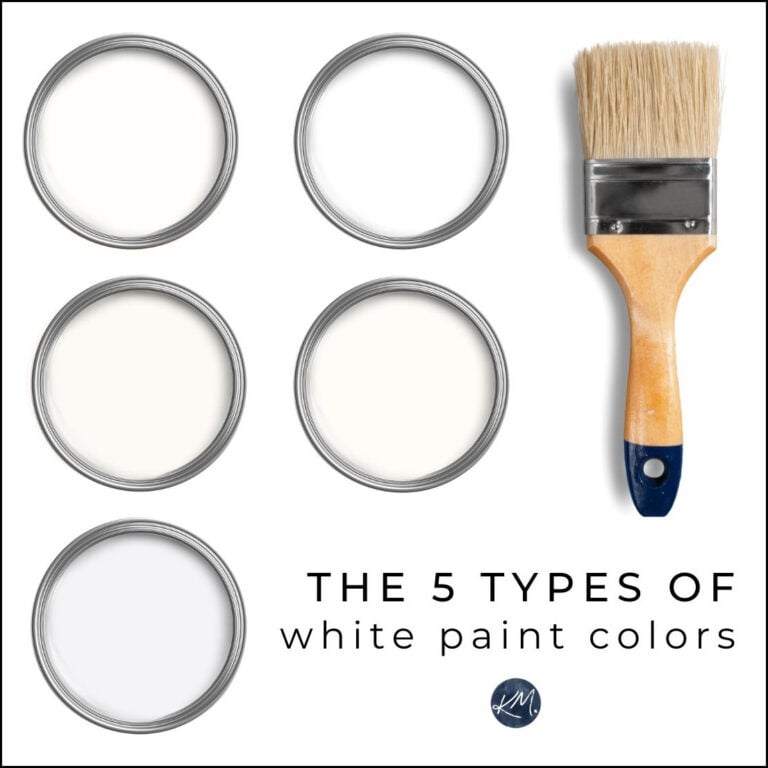 The 5 Types of White Paint Colors