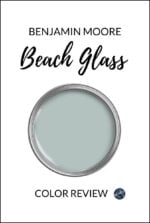 Benjamin Moore Beach Glass 1564: Paint Color Review