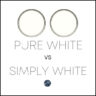 PURE WHITE vs. THE 10 BEST SHADES OF WHITE (Alabaster, Extra White ...