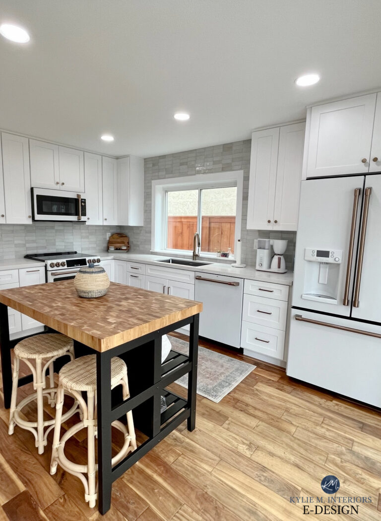 The Best Cabinet Paint Colors With GE Cafe White Appliances