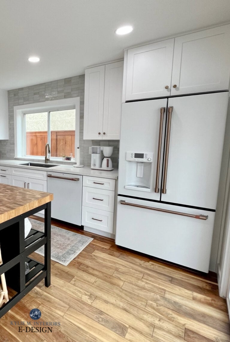 The Best Cabinet Paint Colors With GE Cafe White Appliances