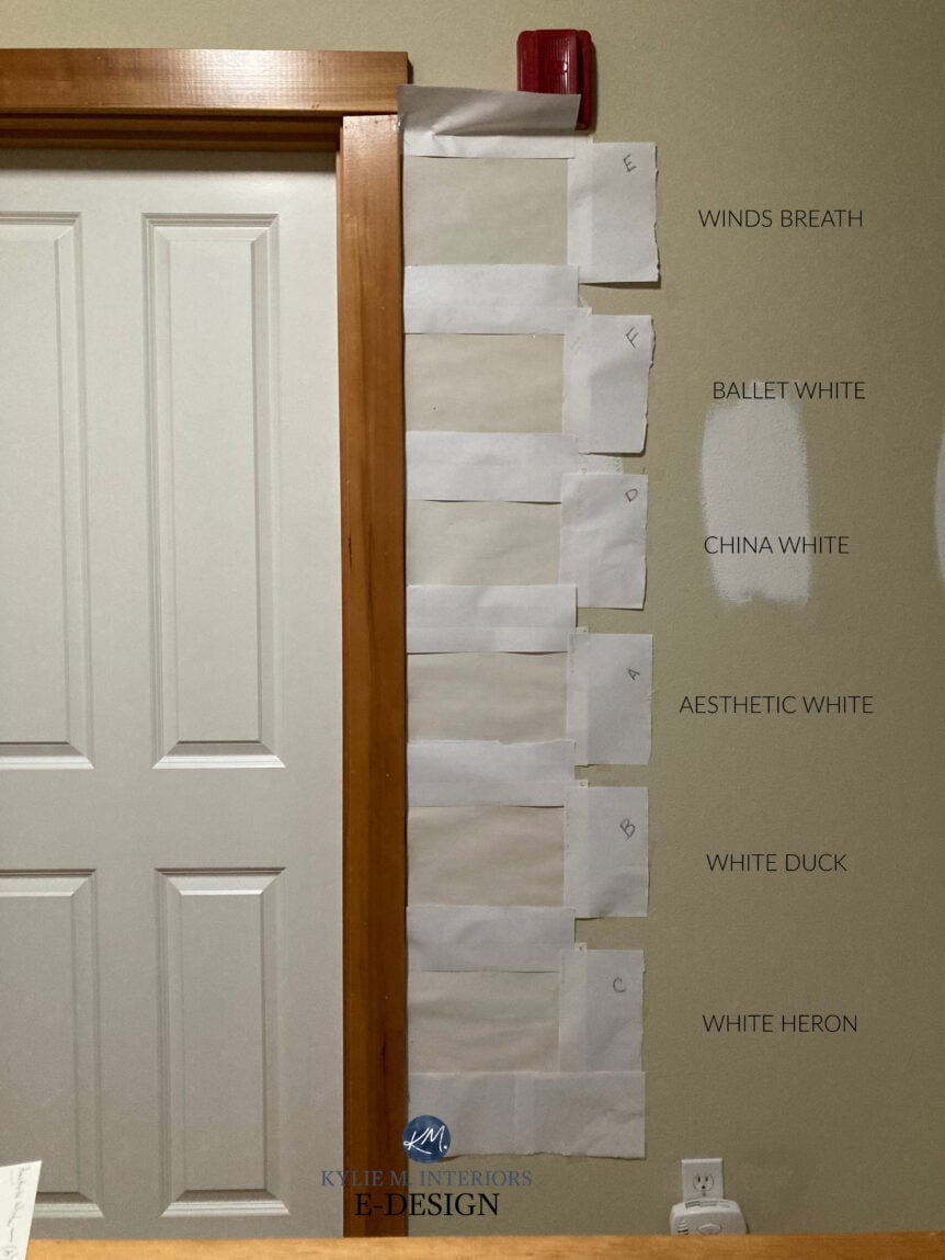 The Best Paint Colours for an Almond / Bone Bathroom
