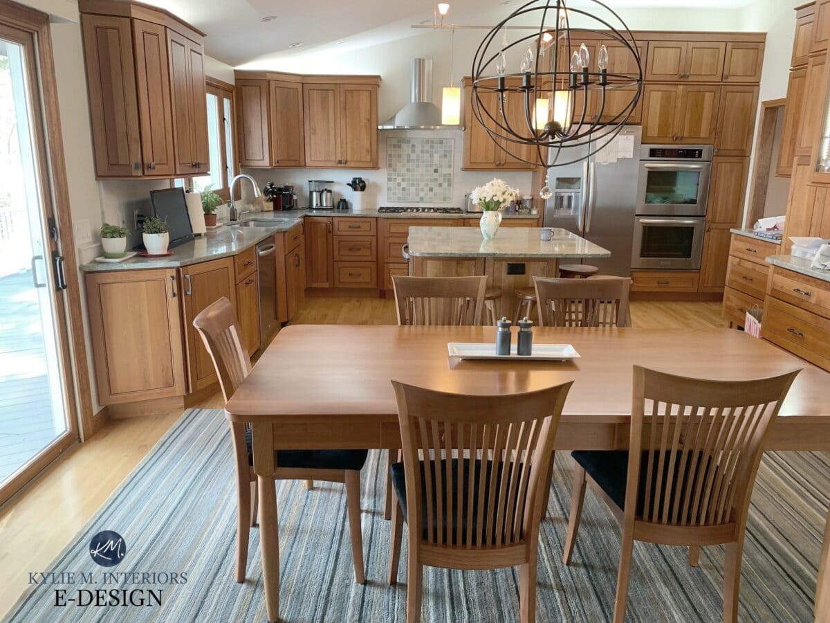 Tips and Ideas: How to Update Oak or Wood Cabinets: Paint, stain and ...