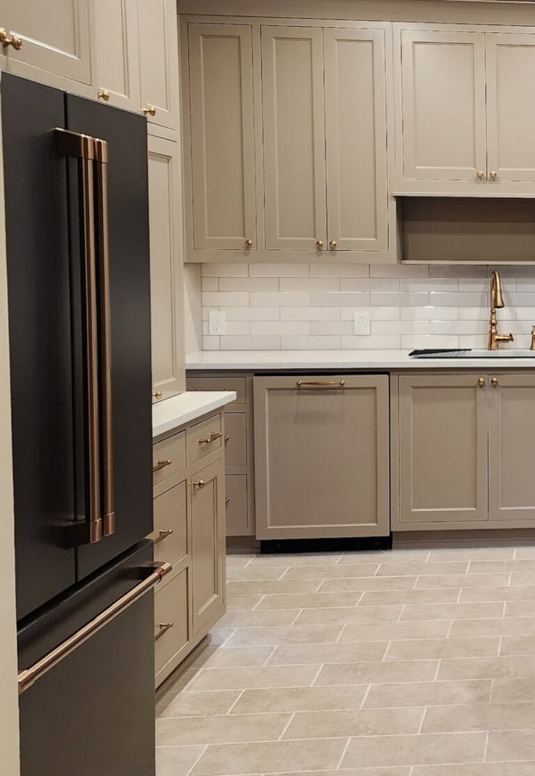 The Best Cabinet Colors With GE Cafe Matte Black Appliances