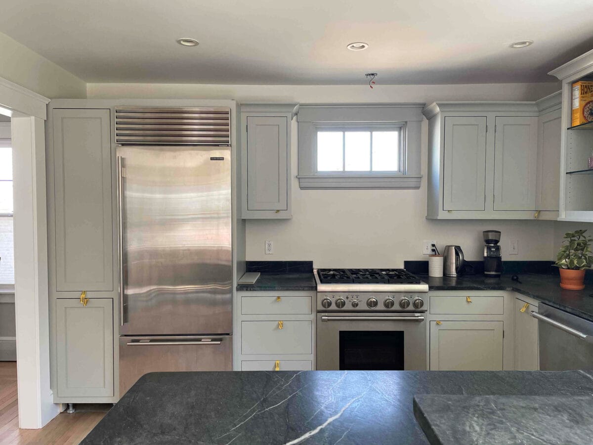 The Best Cabinet Colors With GE Cafe Matte Black Appliances