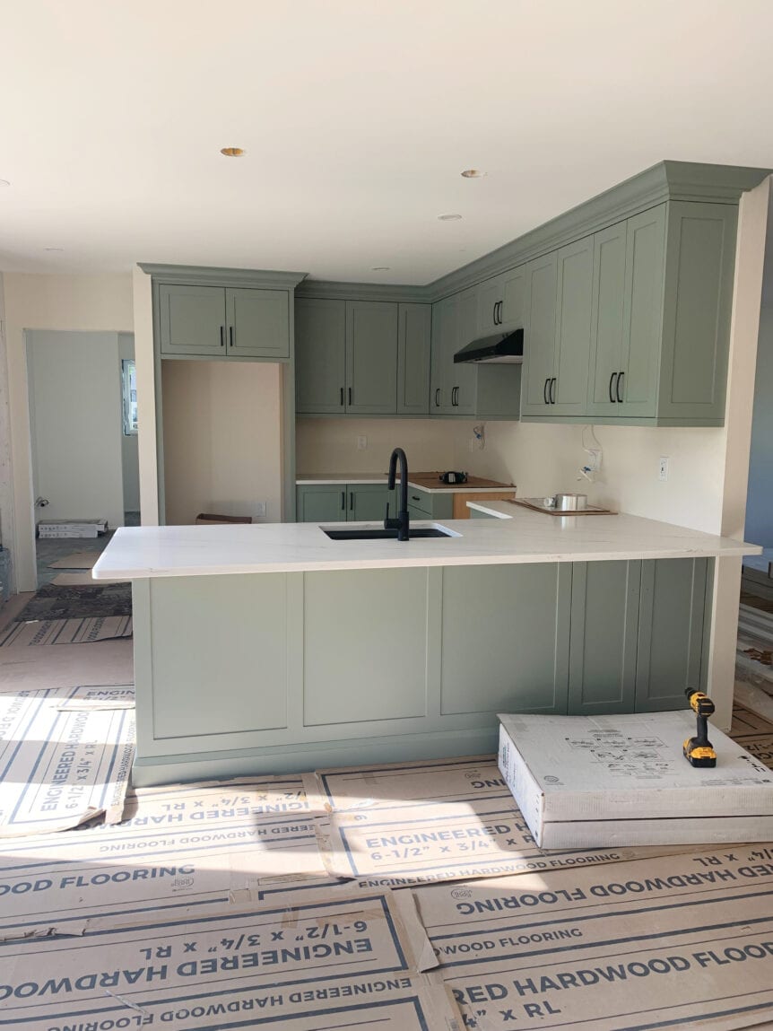 The Best Green Paint Colors for Cabinets, Islands, & Vanities