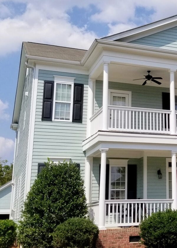 Exterior House Details: Gutters, Soffits, & Downspouts