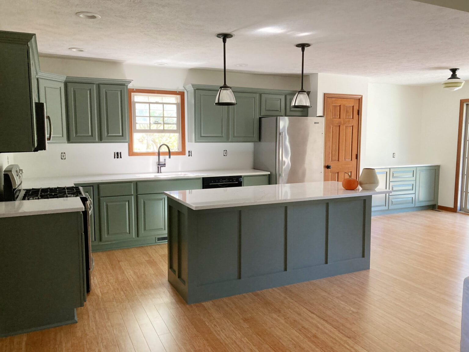 Painted Wood Kitchen Cabinets: Before & After Photos