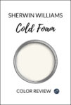 Sherwin Williams Cold Foam: Paint Color Review