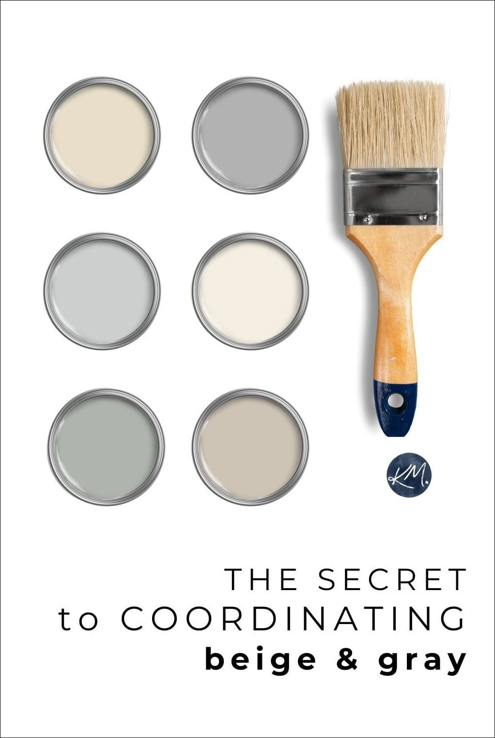How to Mix Gray & Beige In the Same Room