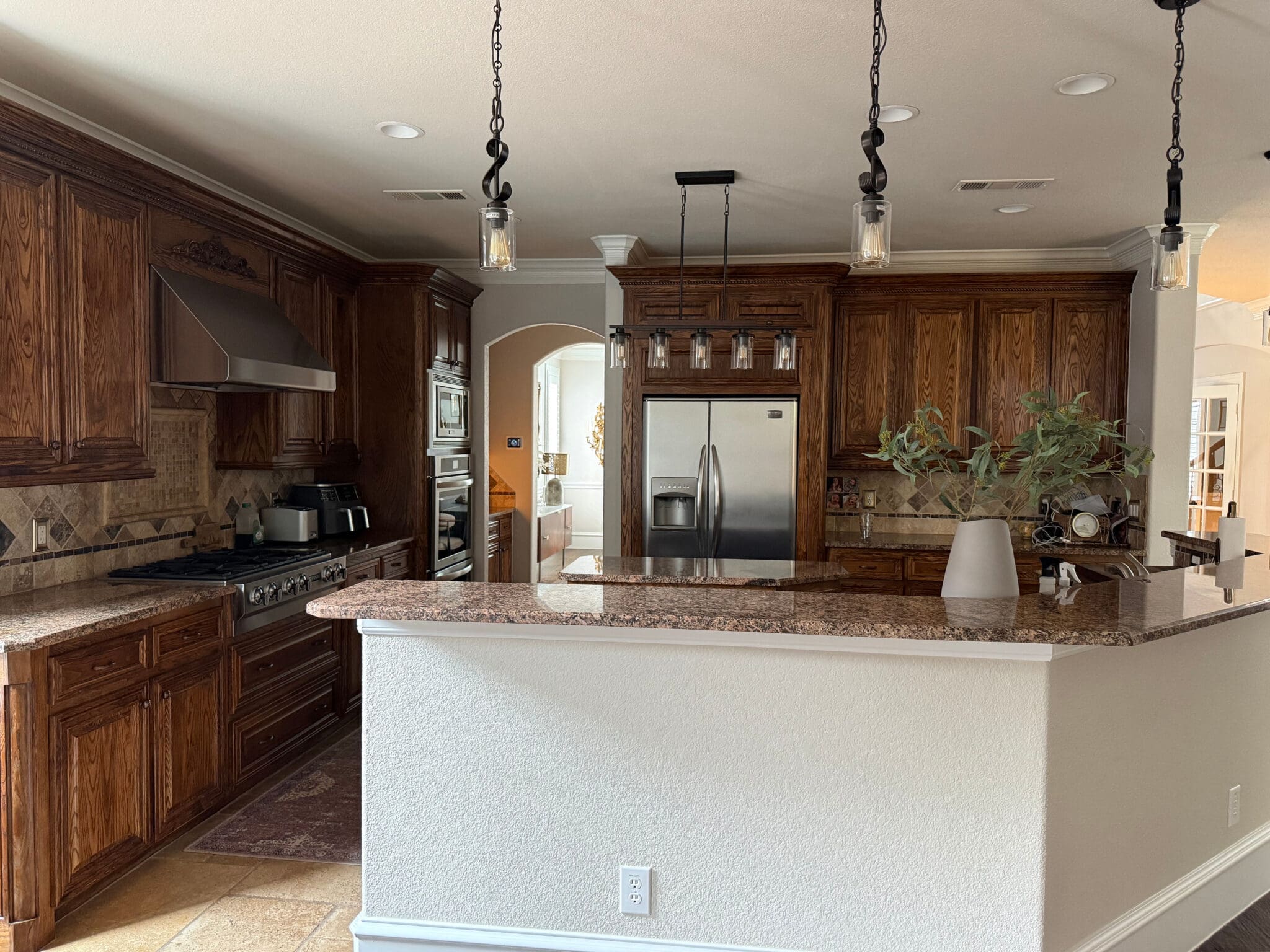 4 Palettes to Update Older Oak Kitchen Cabinets